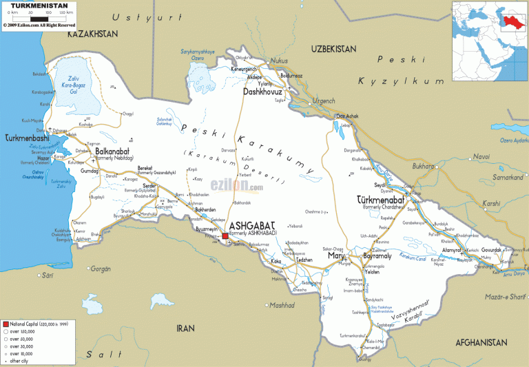 Turkmenistan-road-map.gif - Uydu Harita