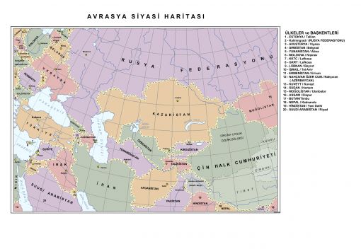 avrasya haritası - Türkiye ve Dünya Haritaları - Uydu Harita