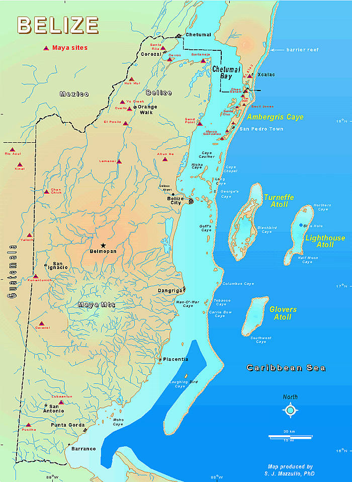 belize_map_detailed4.gif - Uydu Harita