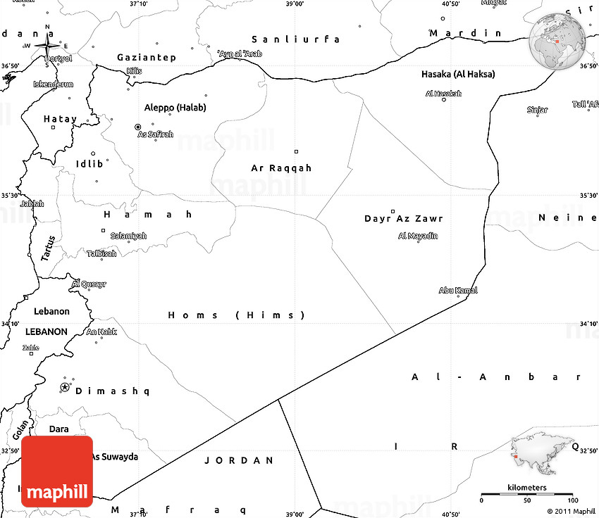 blank-simple-map-of-syria.jpg - Uydu Harita