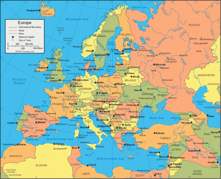 europe-map.gif - Uydu Harita