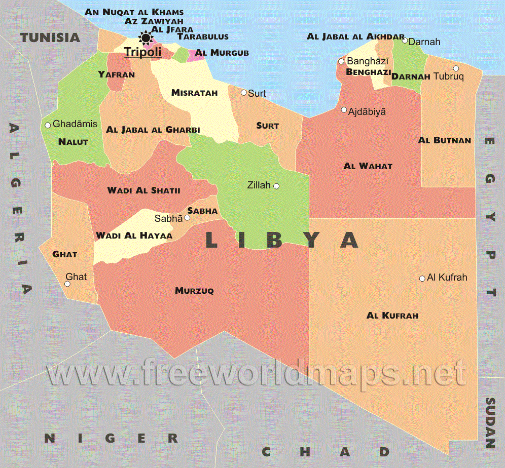 lybia-political-map-big.gif - Uydu Harita