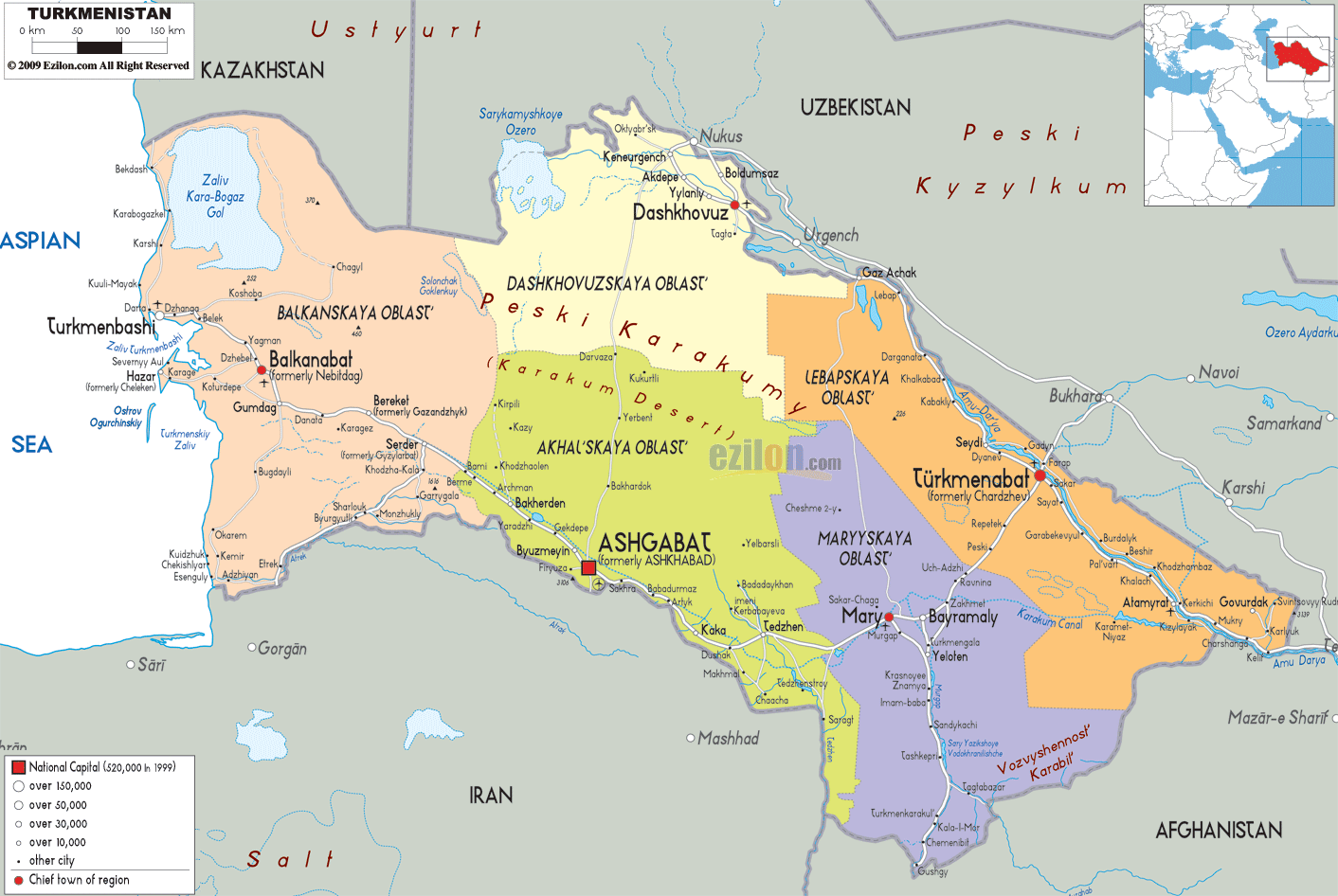 political-map-of-Turkmenist.gif - Uydu Harita